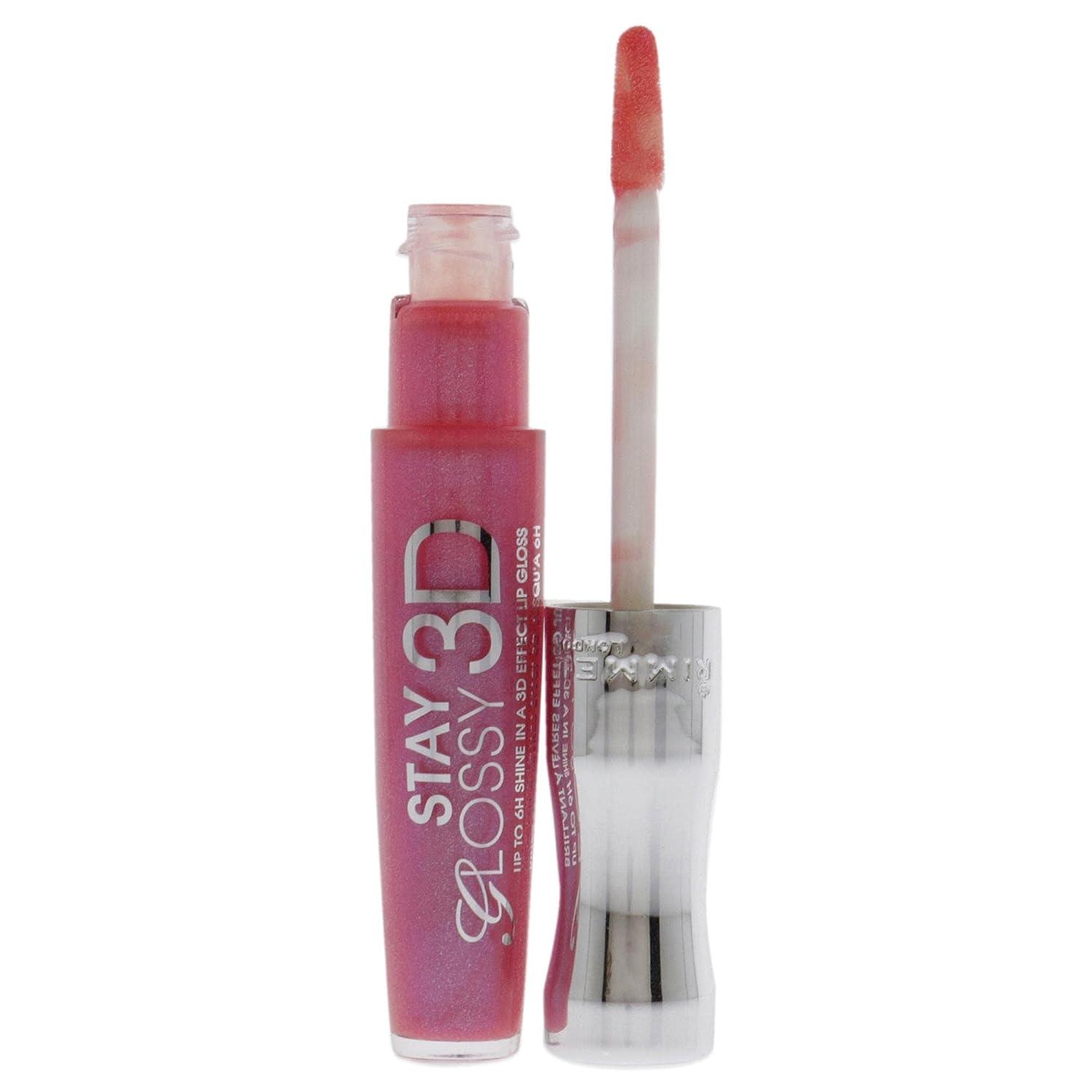 Rimmel Stay Glossy 3D Lip Gloss in Back Row Smooch - 1 Pack | Buy Now ...