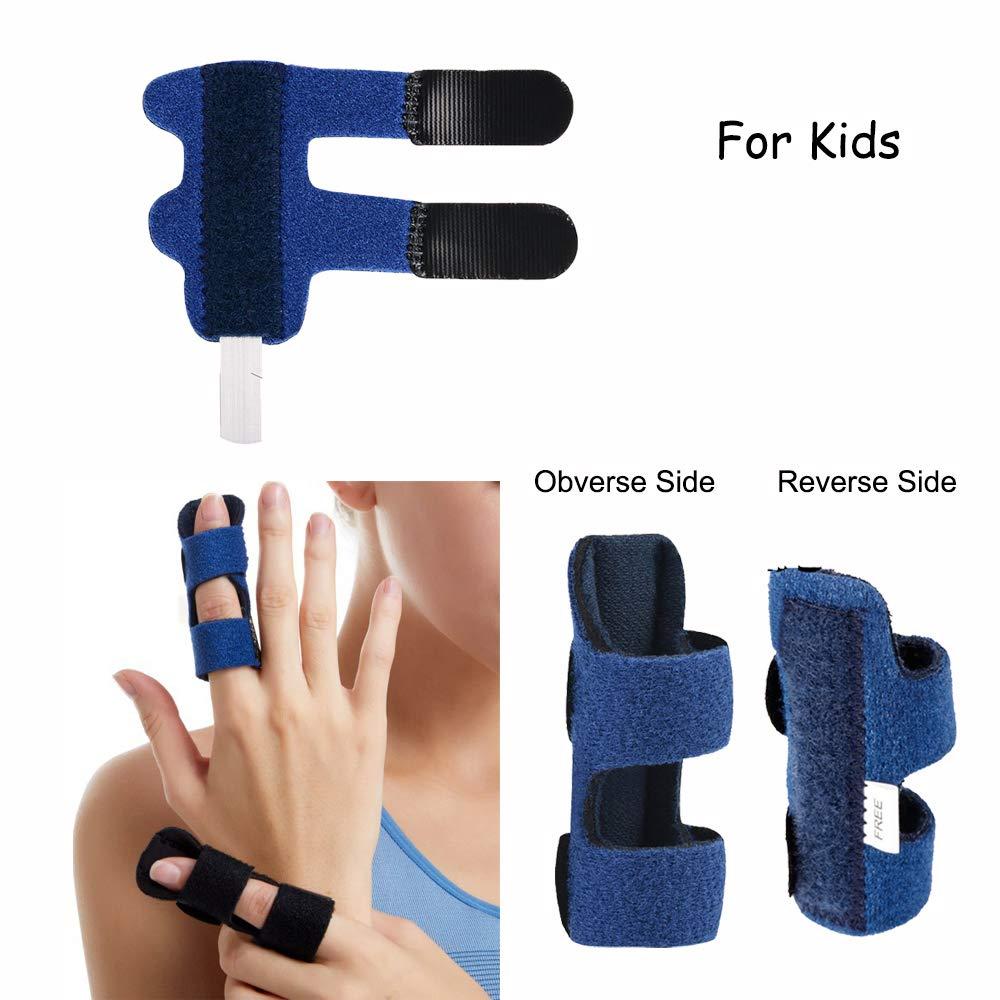 Buy Finger Splints for Kids - Compression Support with Aluminium Pain ...