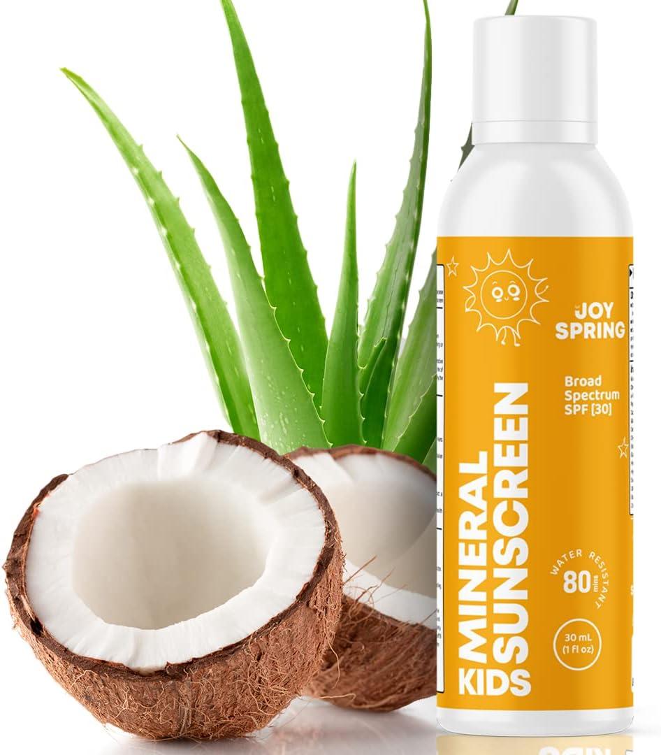 JoySpring Genius Drops: Kids Brain Function Support & Mineral Sunscreen ...