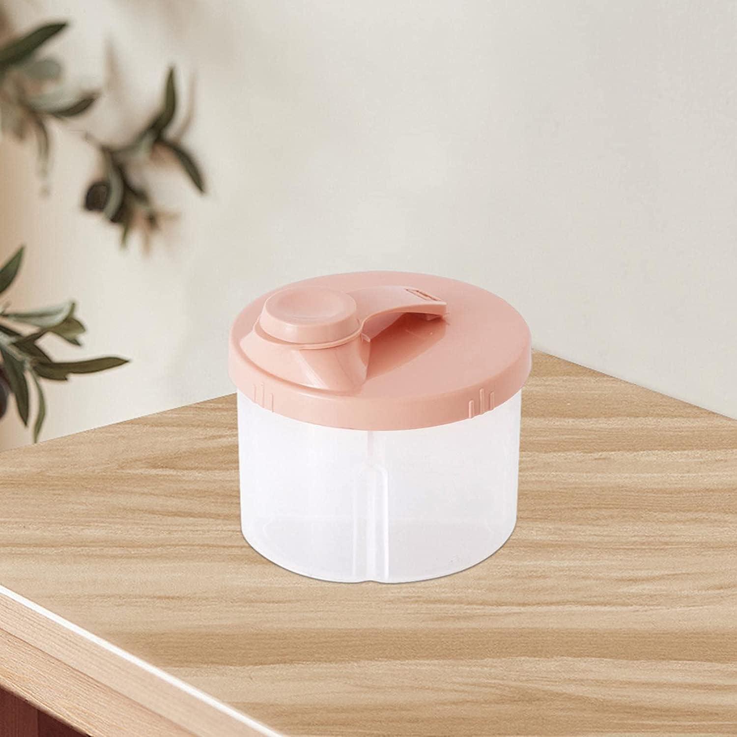Rotating Milk Powder Dispenser | Portable Formula Storage Box with 4 ...