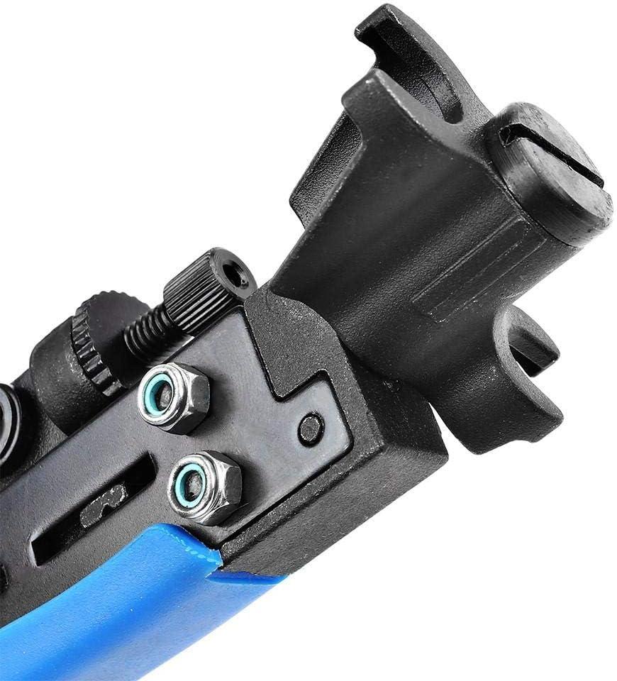 Yangoutool Coax Cable Crimper Kit - Adjustable Compression Tool for RG6 ...