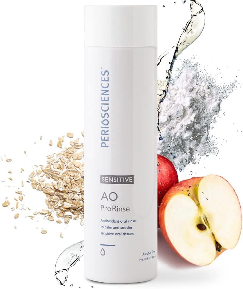 PerioSciences Sensitive Mouthwash Rinse - Mint, Anti-Cavity, Dry Mouth ...