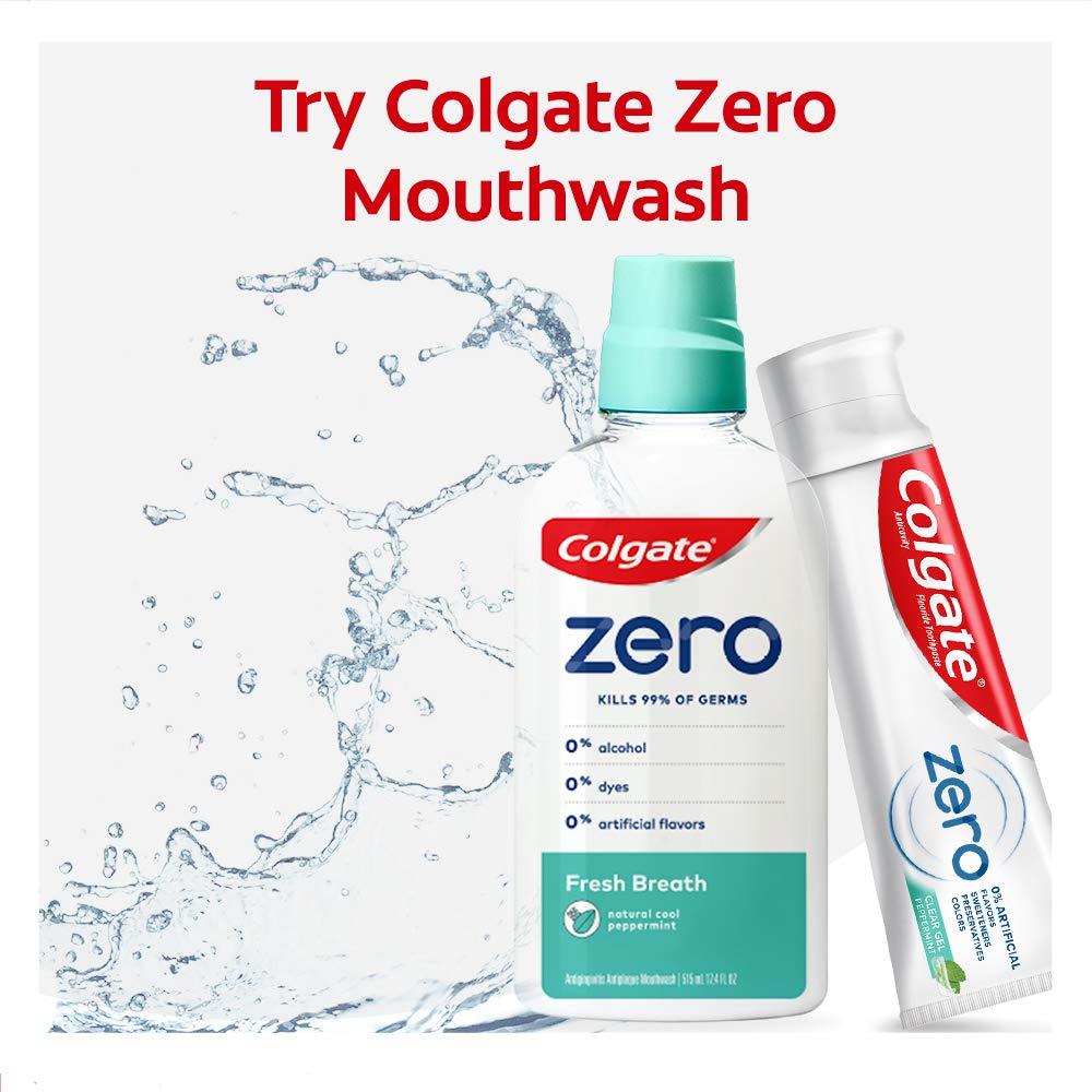 Colgate Zero Vegan Peppermint Gel Toothpaste with Fluoride - 4.6 oz (2 ...