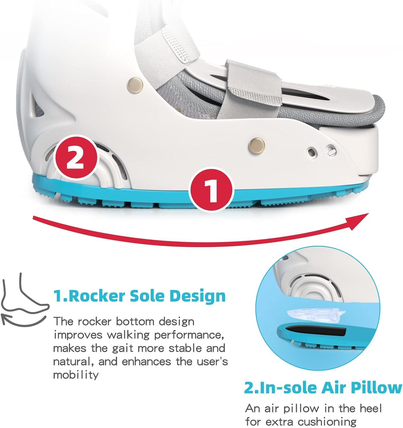 Orthopaedic Inflatable Walker Boot for Foot Injury - Large Size | Air ...