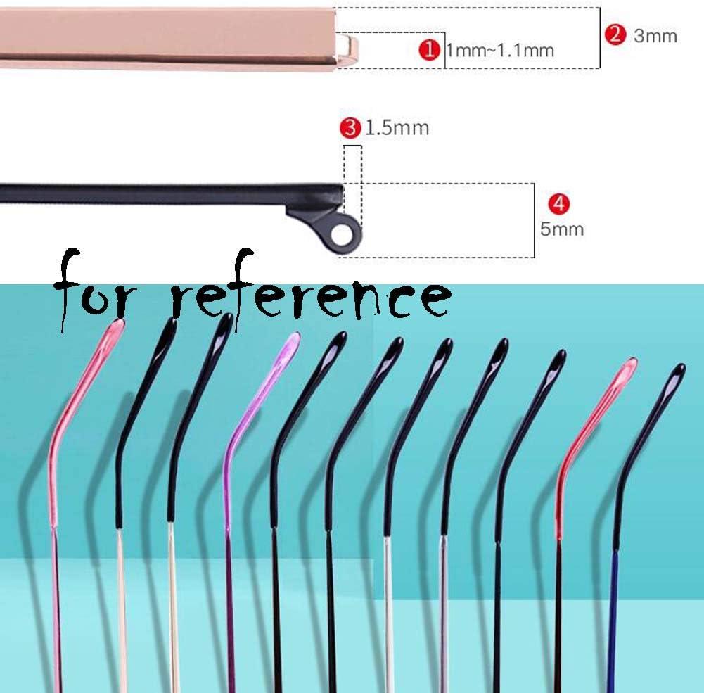 LUBrel Vintage Eyeglass Legs | Replacement Temples for Metal Frames ...