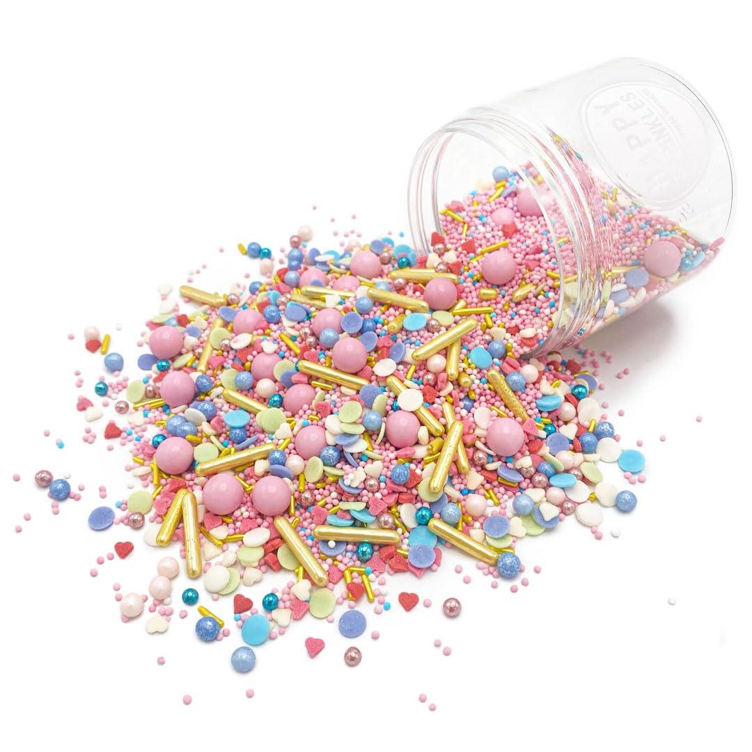 HAPPY SPRINKLES Dancing Queen 90 g Colourful Sprinkles Mix with ...