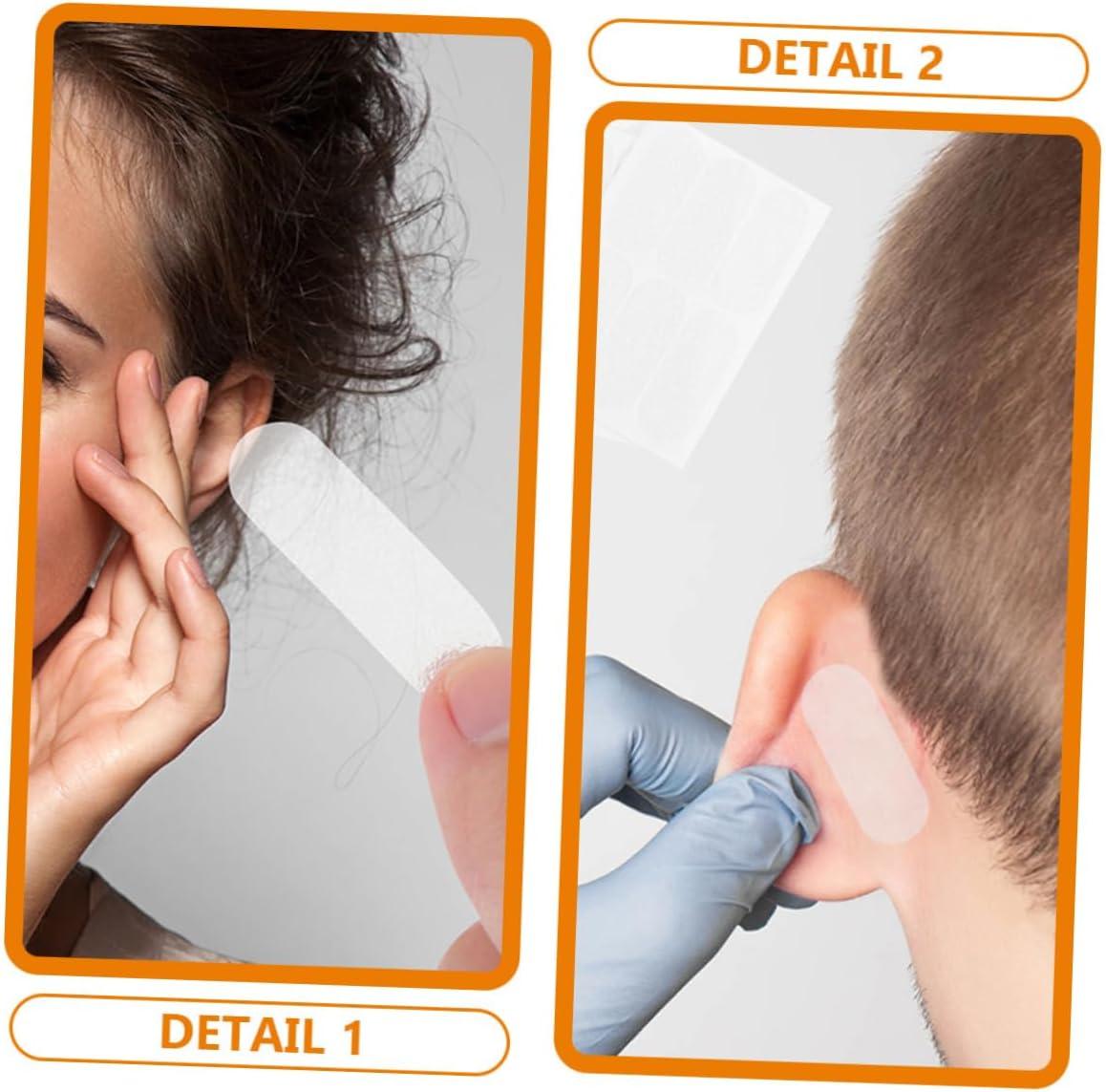 6pcs Transparent Ear Stickers for Women - Corrective & Invisible Makeup ...
