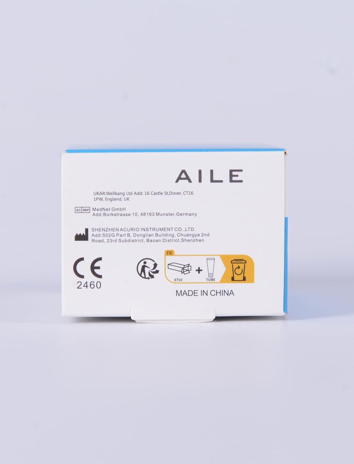 2023 AILE Pulse Oximeter - Accurate Blood Oxygen Monitor for Adults ...
