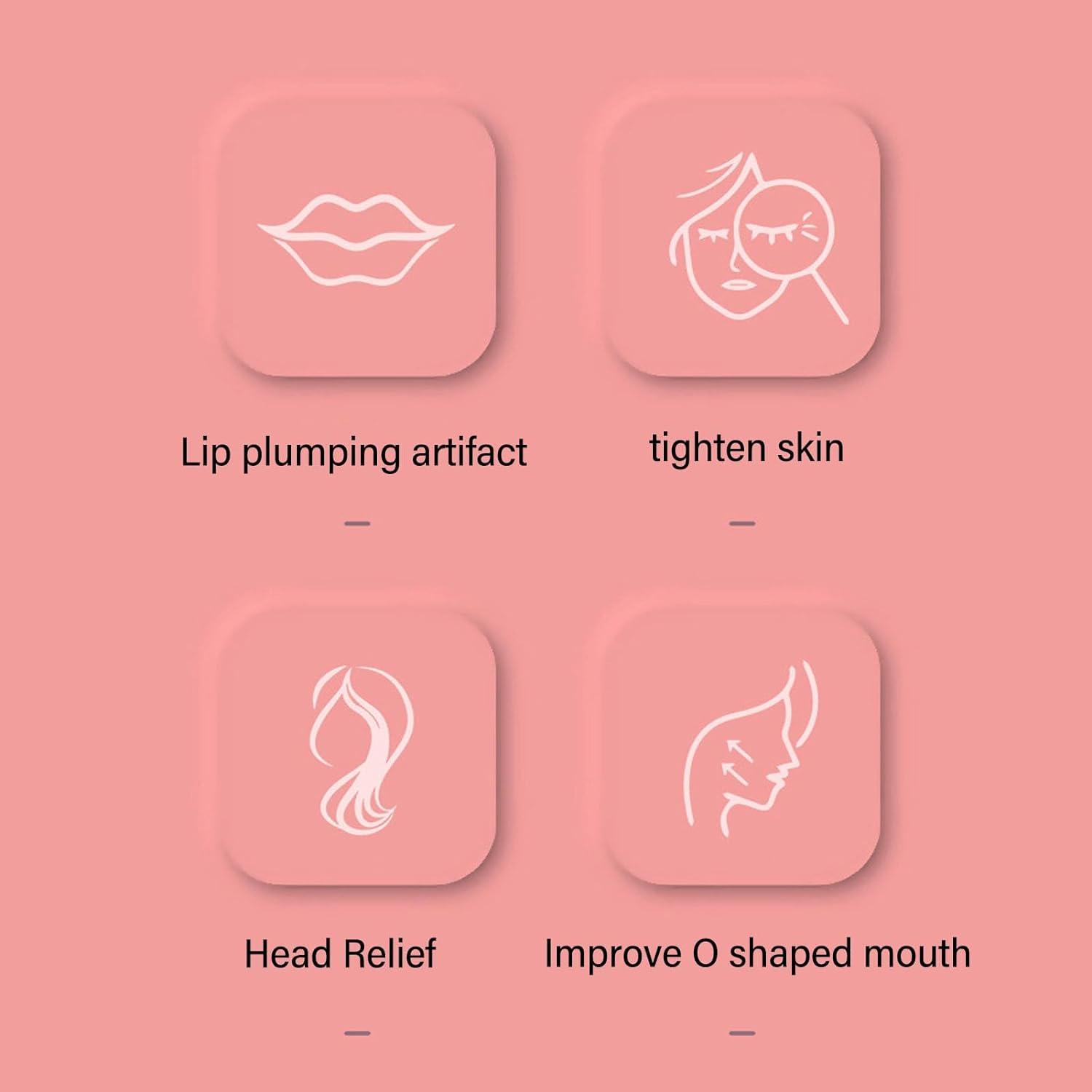 Facial Exerciser Lip Plumper ABS Muscle Trainer Enhance Lips Shape and ...