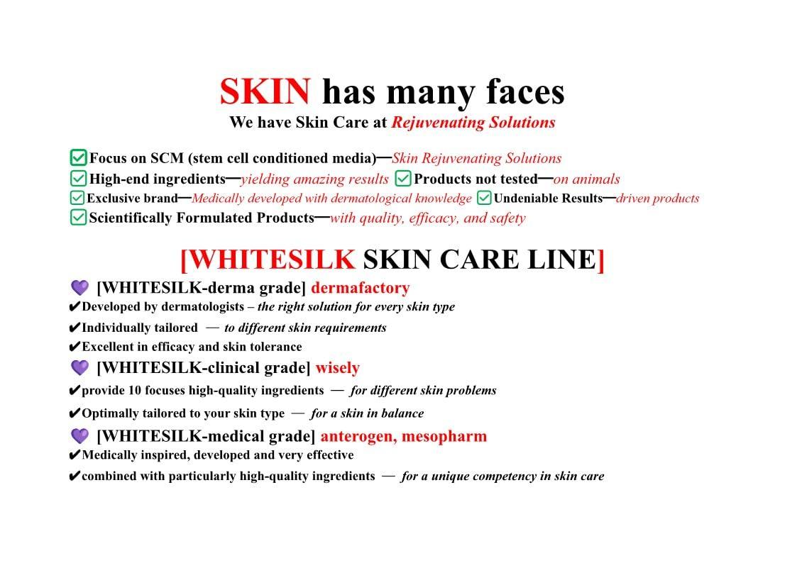 WHITESILK Fortifying Scalp Serum - SCM & Nano 9-Exosome Technology for ...