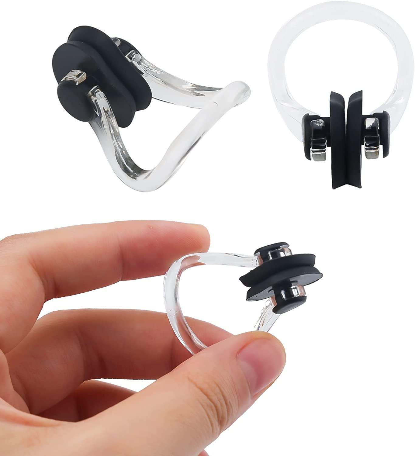 SAVITA Swimming Nose Clip for Kids and Adults - Waterproof Silica Gel ...