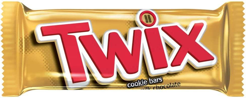 Twix Caramel Chocolate Cookie Candy Bar 36 ct - Full Size Pack of 1 ...