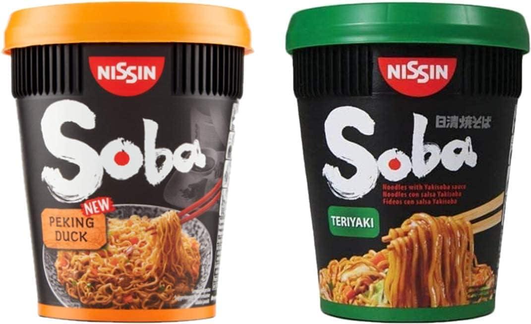 Nissin Soba Classic Pot Noodles Cup Case of 30 | Self Customised ...