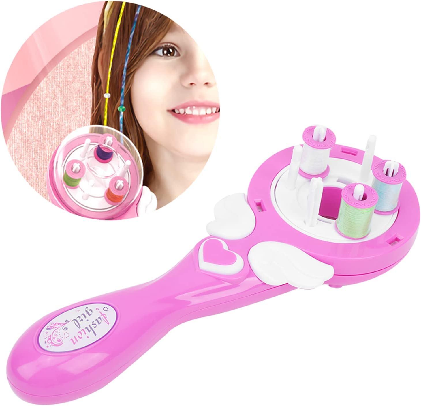 Electric Hair Braider Toy for Little Girls DIY Automatic Hair Braider ...