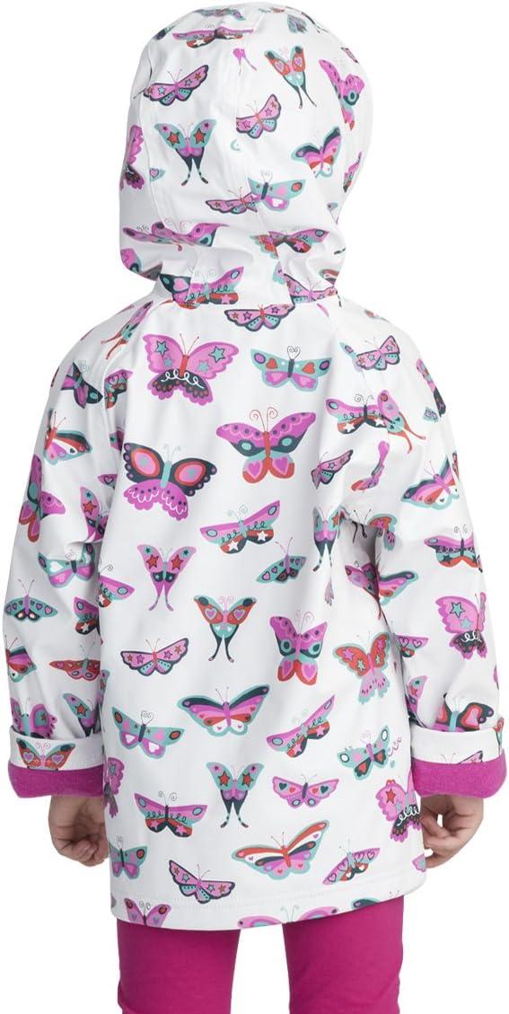Hatley Girls' Groovy Butterflies Raincoat - Size 10 Years | Waterproof ...