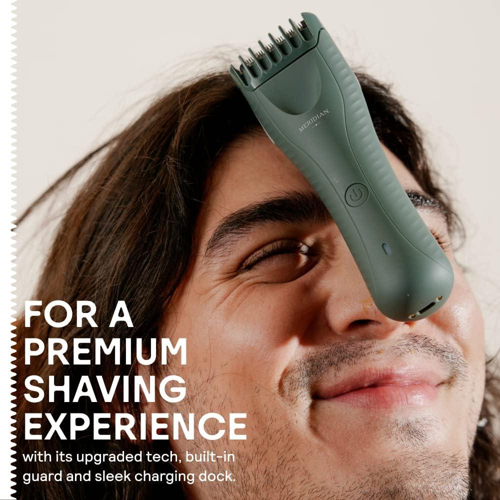 Meridian Trimmer Plus: Electric Body & Pubic Hair Trimmer - Waterproof ...
