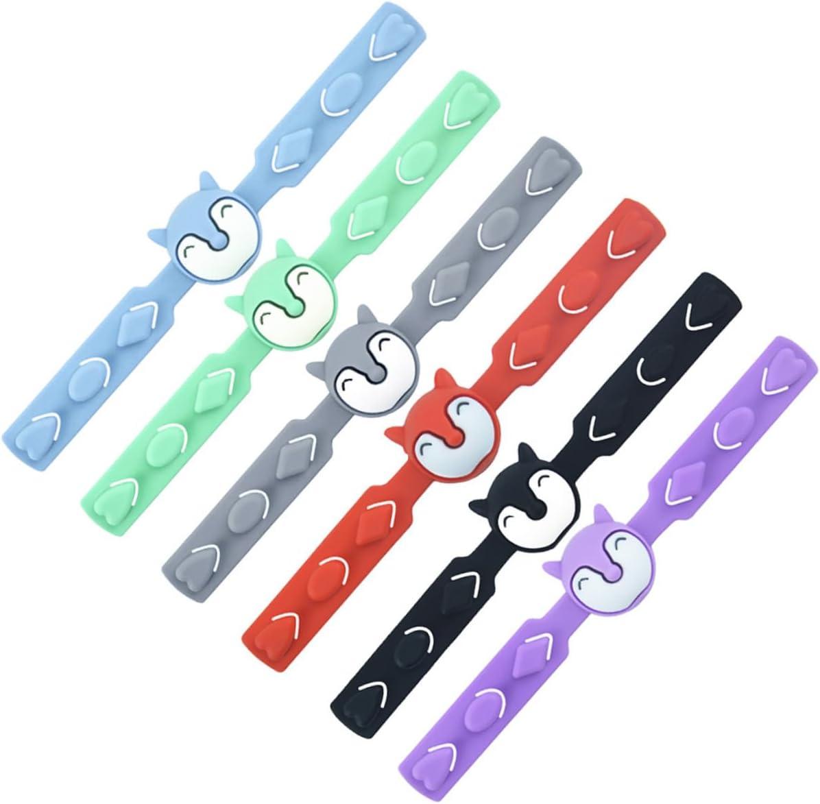 Fomiyes Adjustable Mask Ropes & Extension Hooks - Silicone Black Ear ...