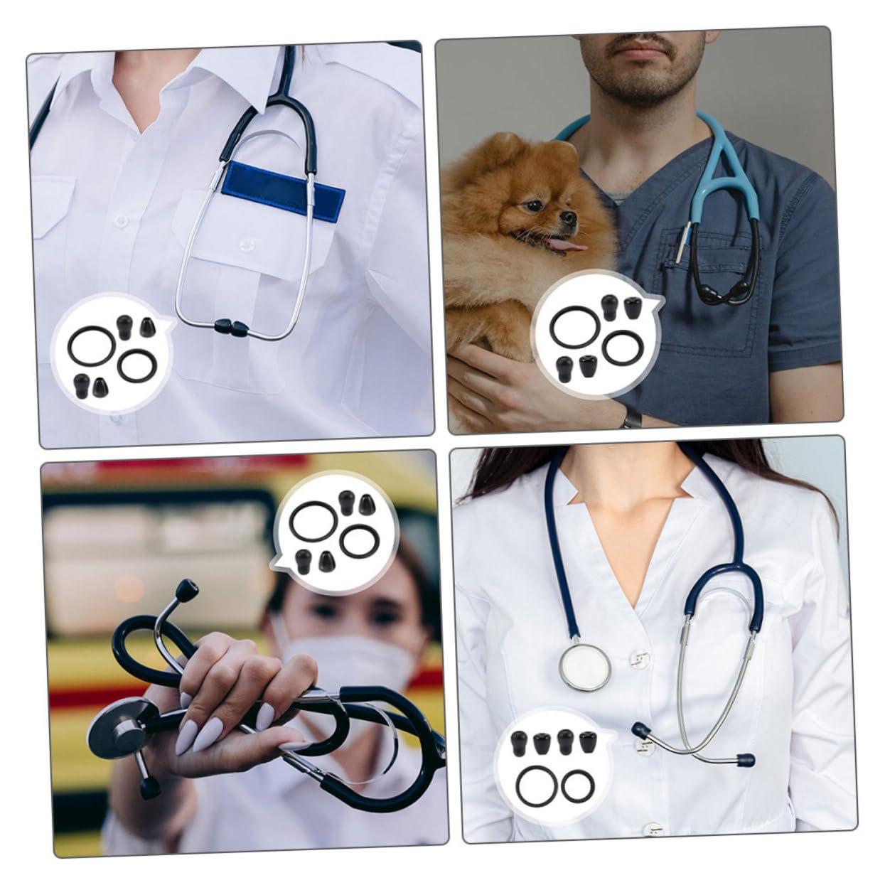 Buy 2 Sets Stethoscope Accessories - Replacement Parts Ear Tips ...