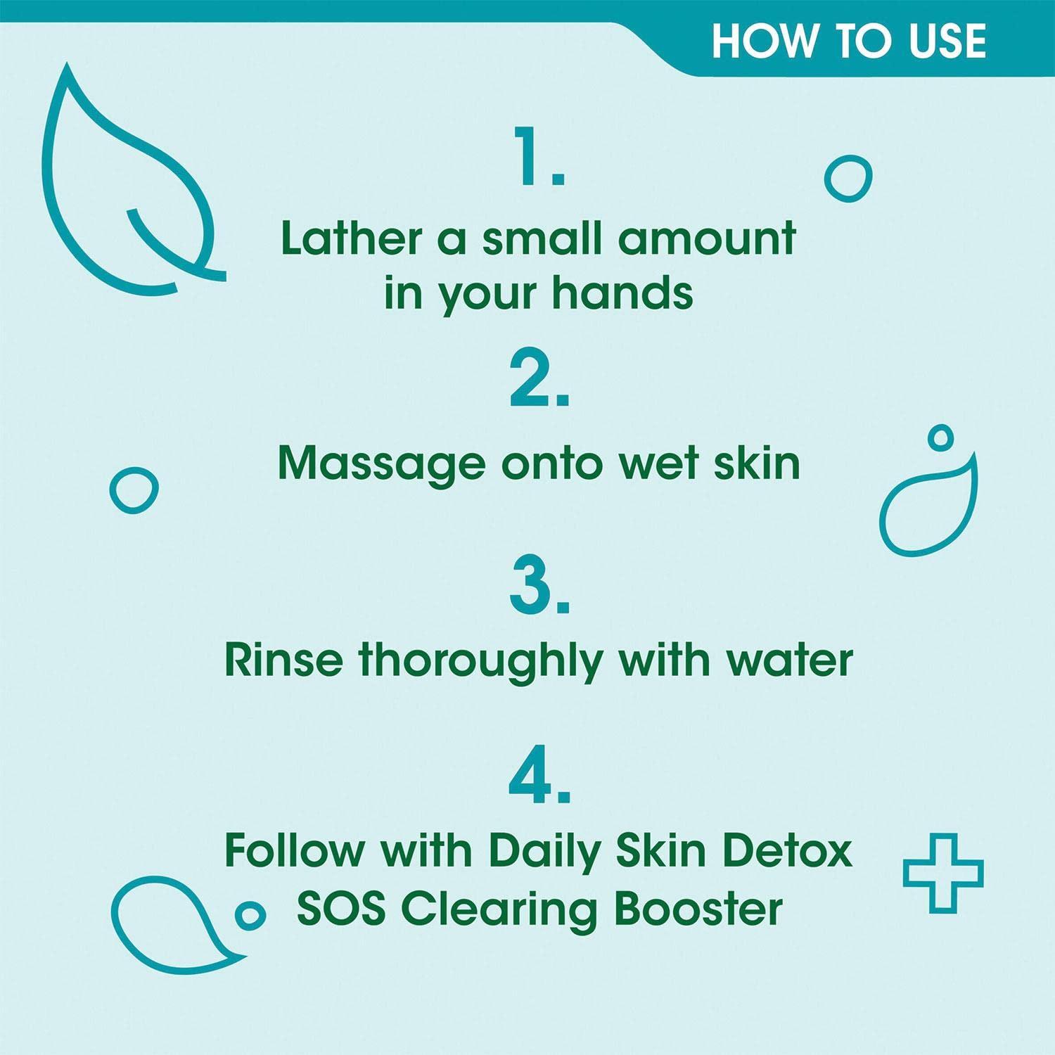 Simple Daily Skin Detox Purifying Facial Wash 150ml - Gentle Cleanser ...