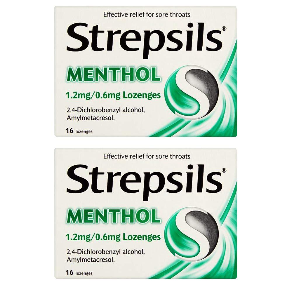 2 x 16 Menthol Lozenges Fast Acting Adults Children | Buy Now in ...