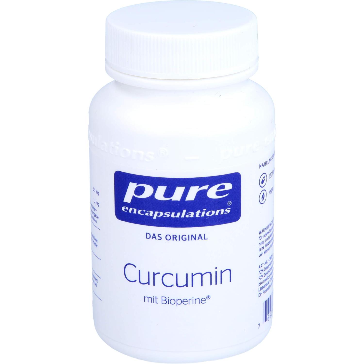 Buy Pure Encapsulations Curcumin with Bioperine - 120 Capsules ...