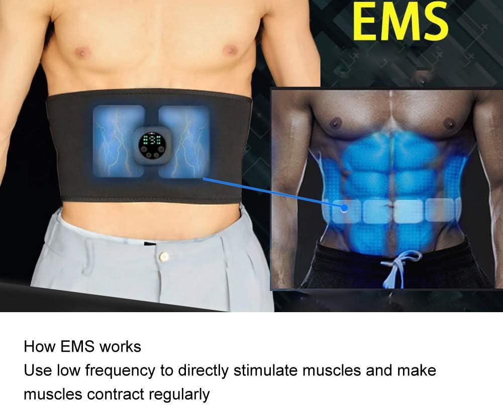 ZJchao ABS Trainer - Intelligent EMS Muscle Stimulator Belt for ...