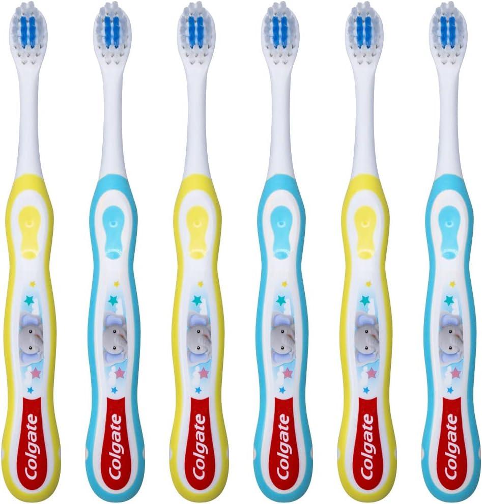 Colgate My First Baby Toothbrush Extra Soft - Pack of 6 | Colors Vary ...