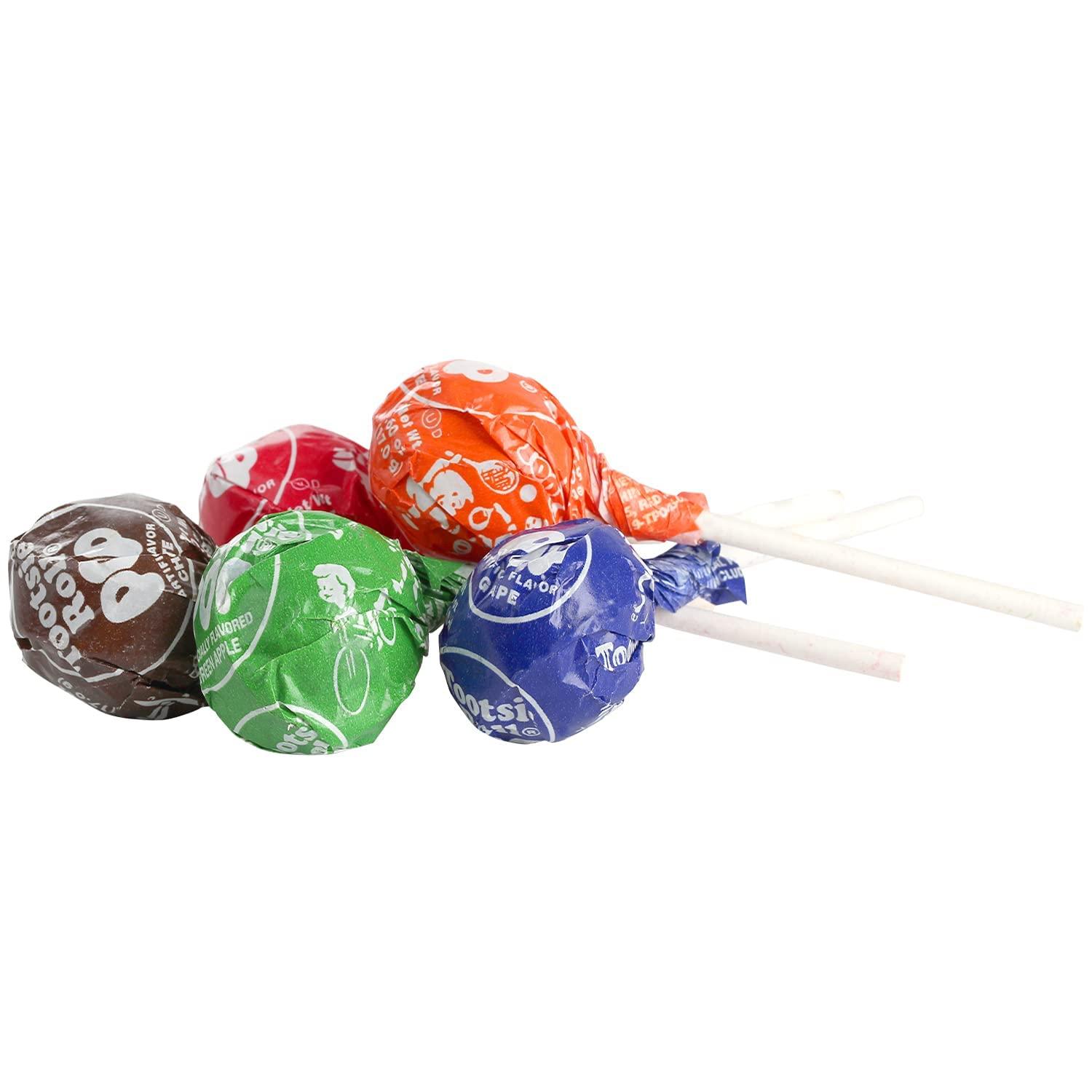 Tootsie Roll Pops - 5 lb Family Size Party Bag - Assorted Flavored ...