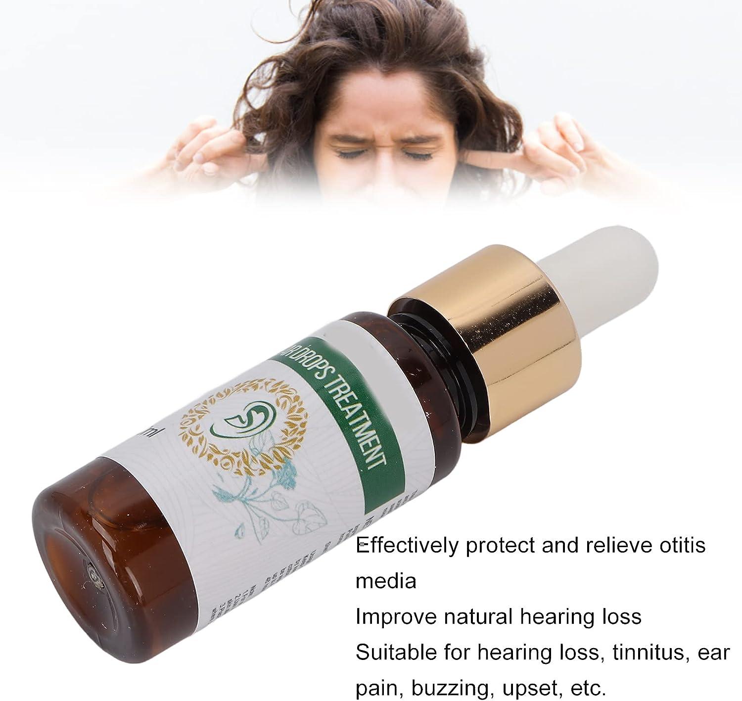 Akozon EELHOE Ear Care Drops 20ml - Tinnitus Relief & Itching Pain ...