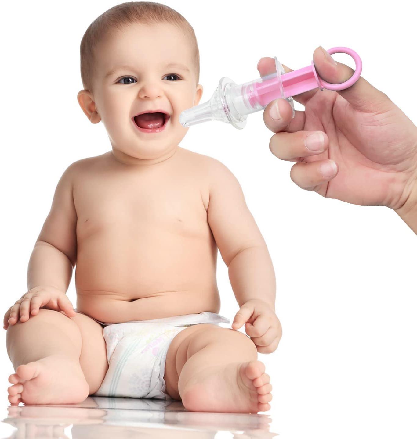 Baby Medicine Syringe Pacifier - Liquid Dispenser for Newborns ...