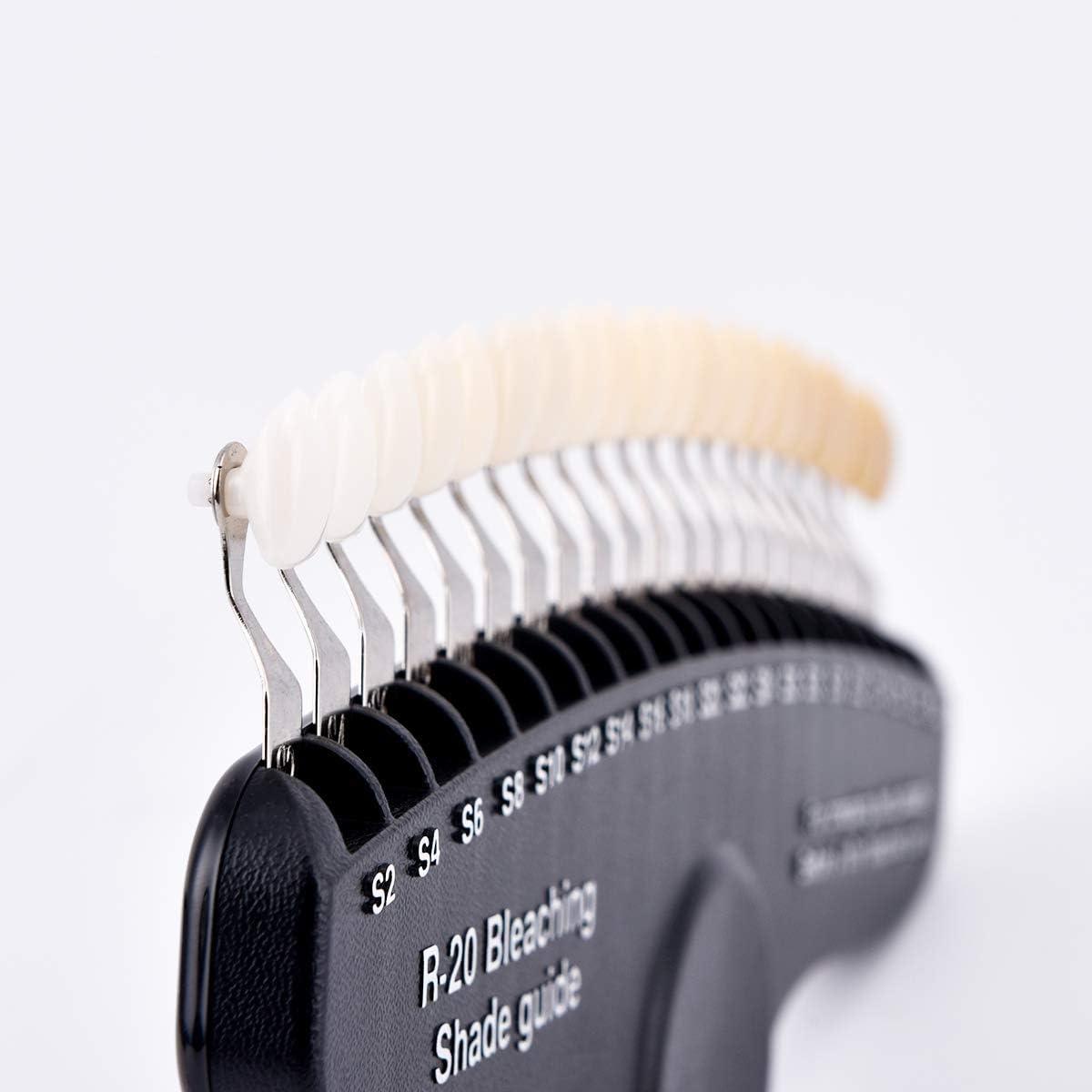 BONEW Oral Professional 3D R-20 Tooth Shadow Guide | 20 Color Teeth ...