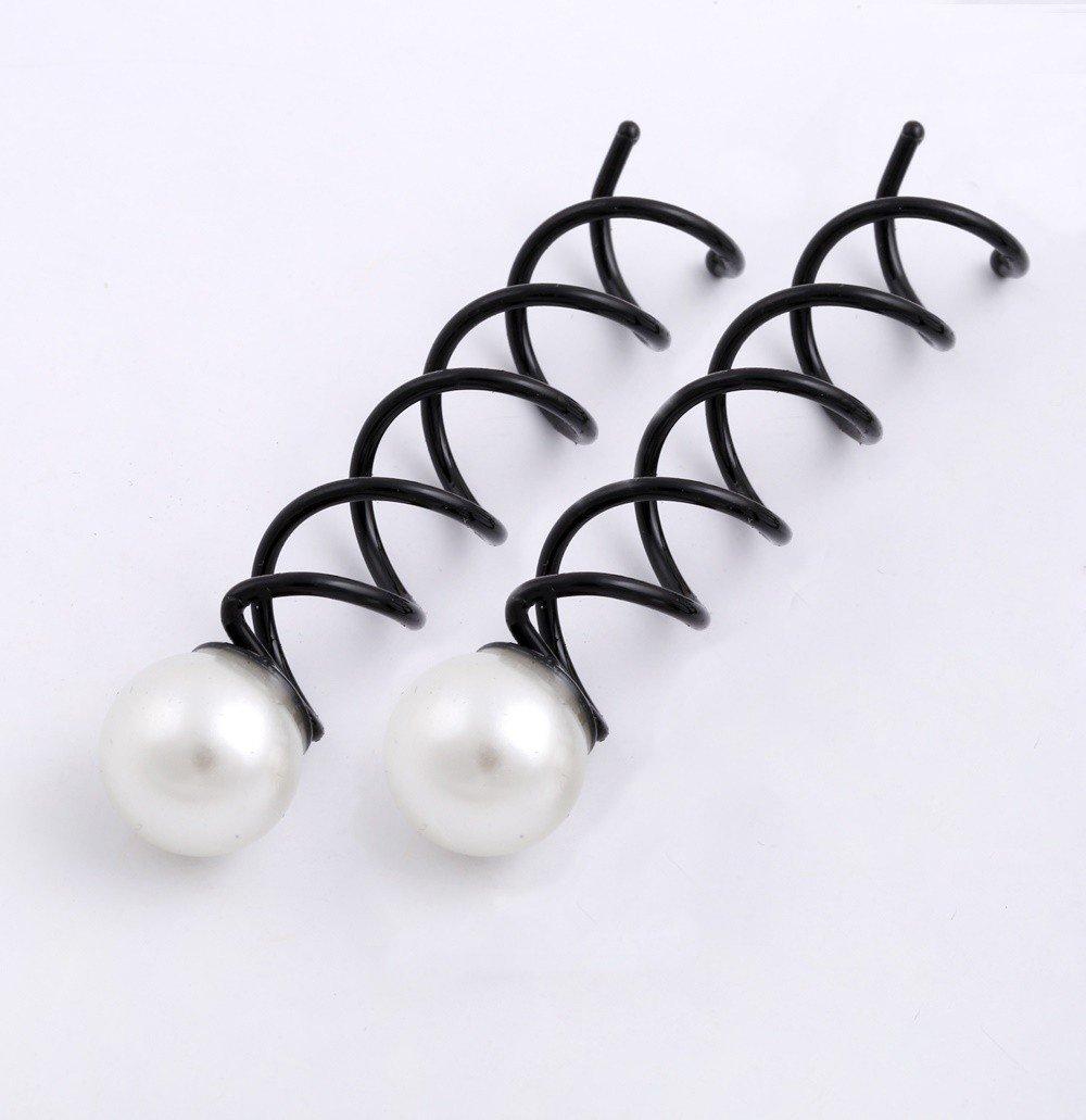 Shop A&A Hair Accessories: Mother of Pearl Hair Screws & Cream Hair ...