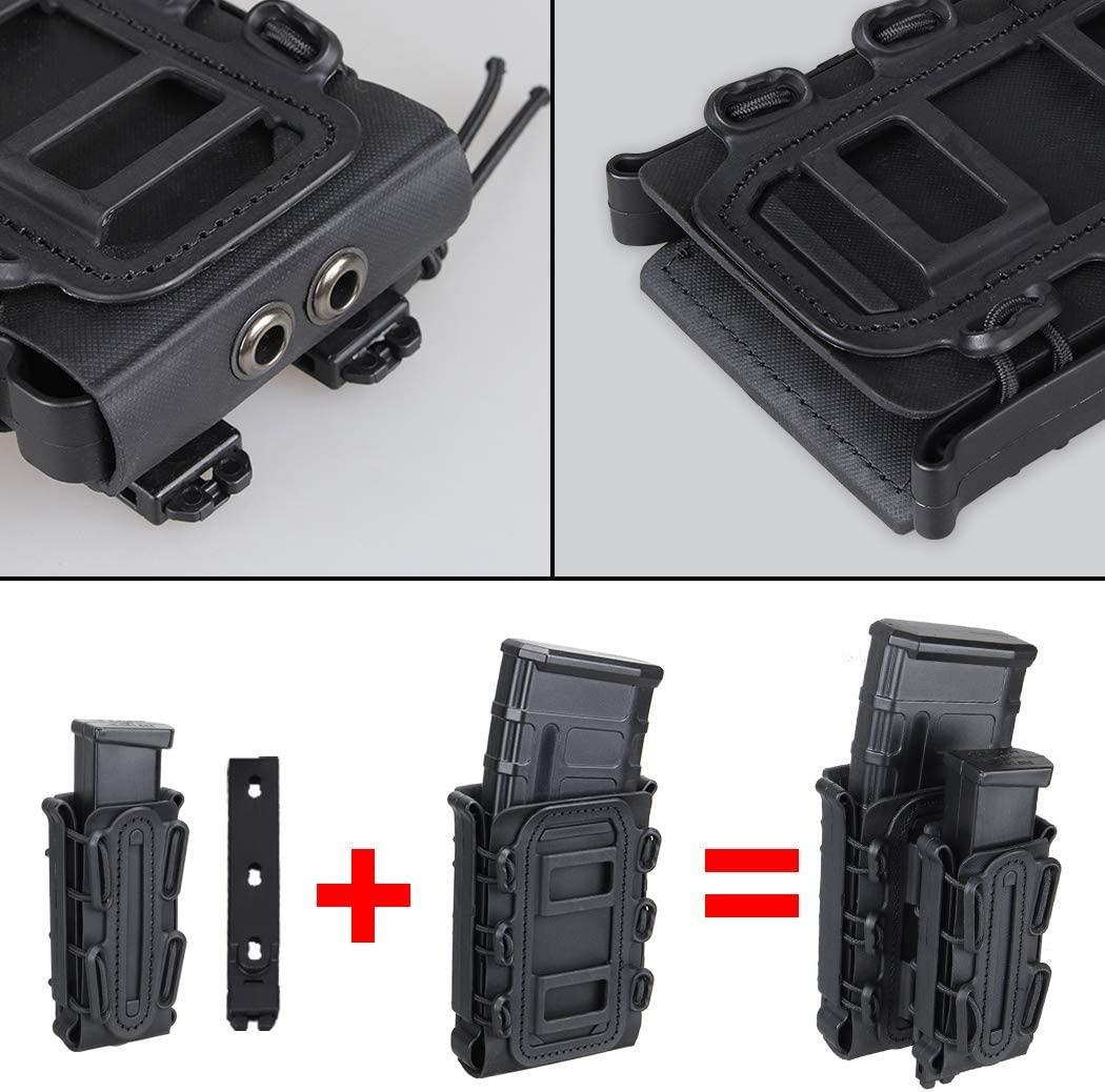 IDOGEAR Rifle Magazine Pouch - Universal MOLLE Soft Shell Mag Carrier ...