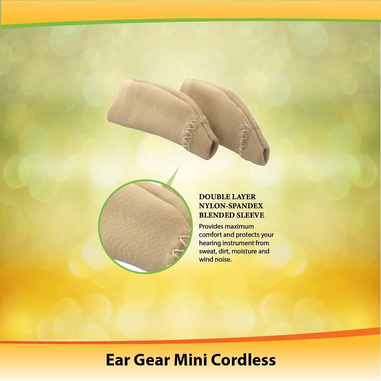 Ear Gear Mini Cordless - Protect Hearing Aids from Dirt, Sweat, and ...