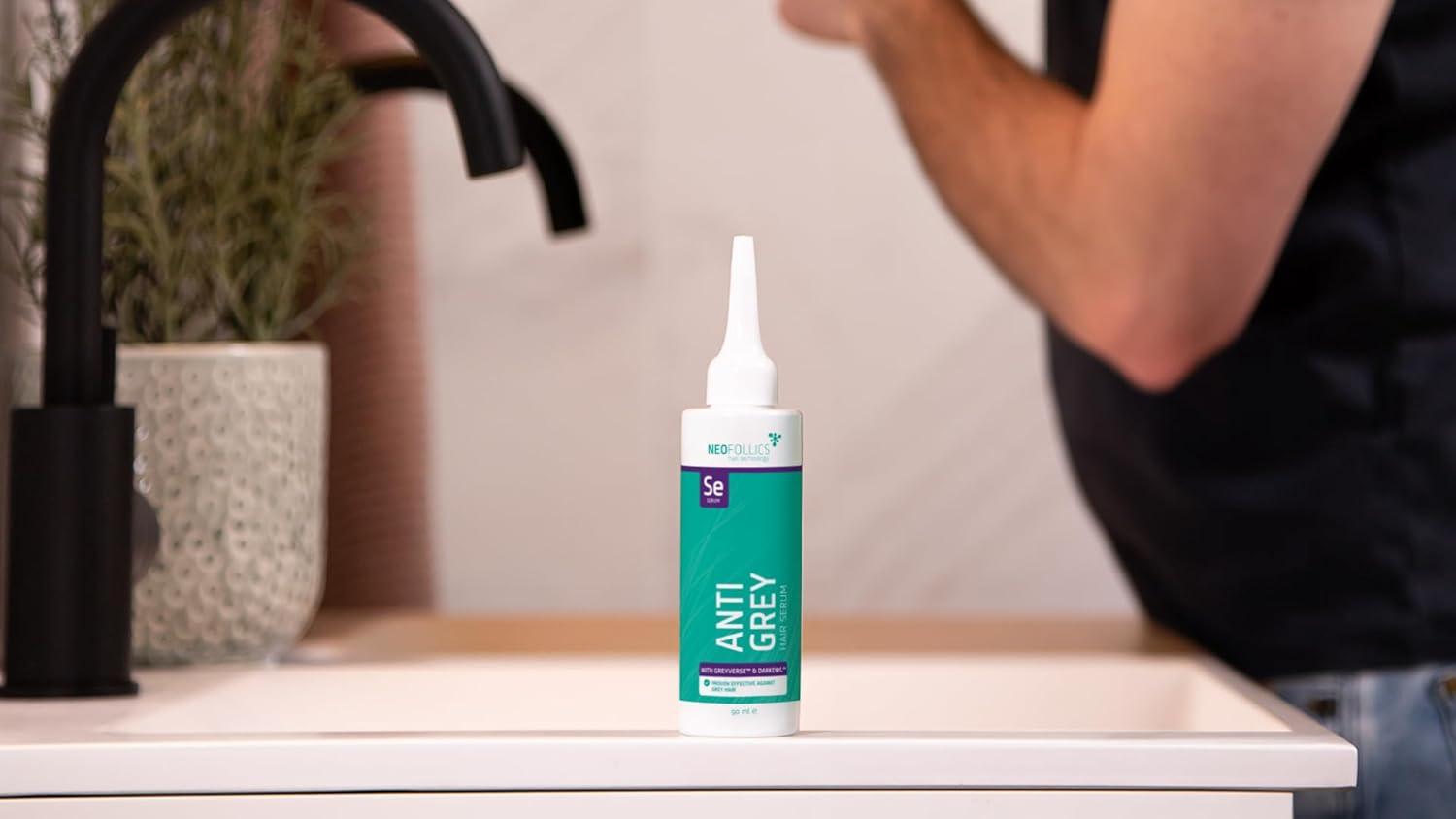 Neofollics Anti Grey Hair Serum with Greyverse and Darkeny with ...