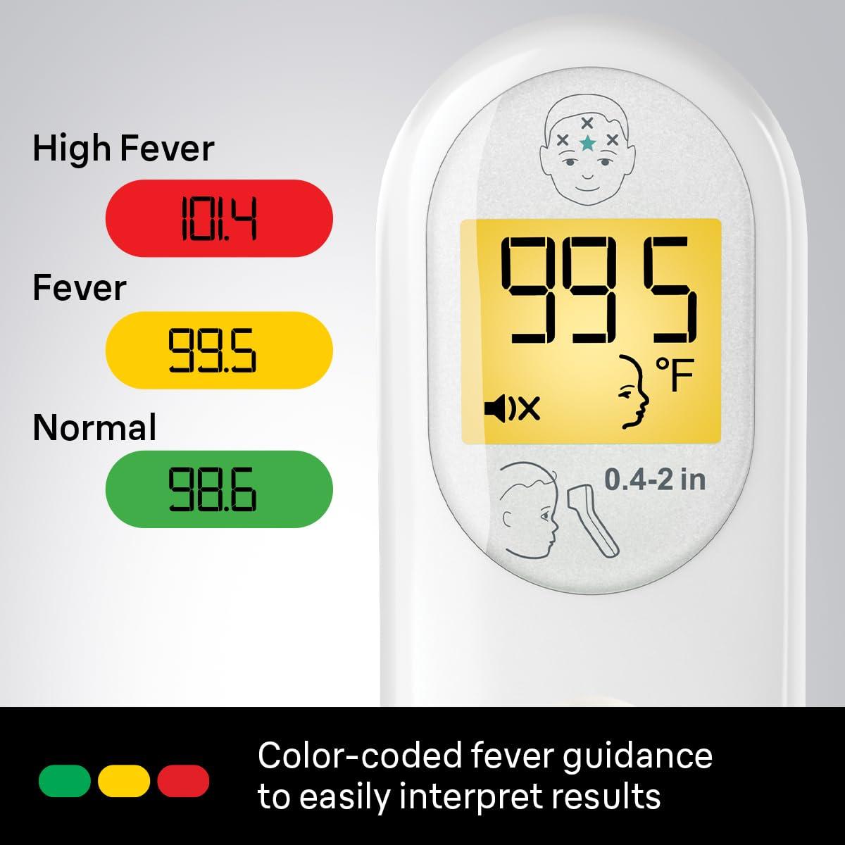 Buy Braun No Touch 3-in-1 Thermometer | Accurate Forehead Liquid & Food ...