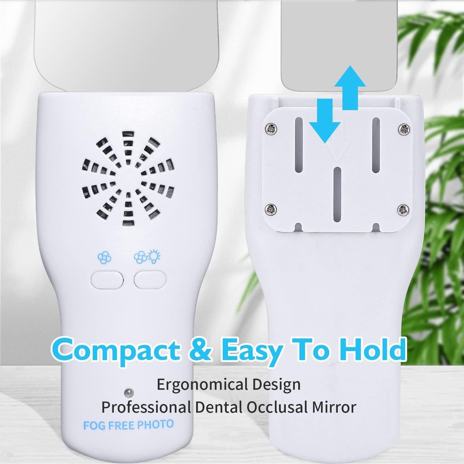 TZZES Dental Fog Free Photography Mirrors | Professional Intraoral ...