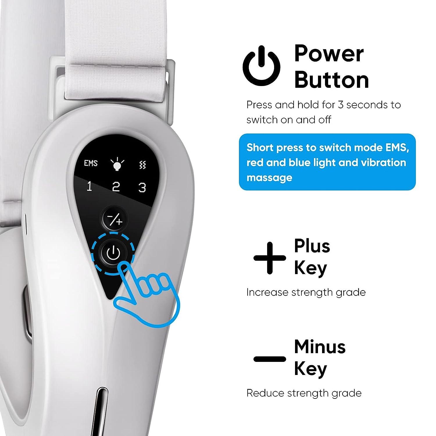 Electric Double Chin Reducer Machine | 4 Modes for Face Lift & Firming ...