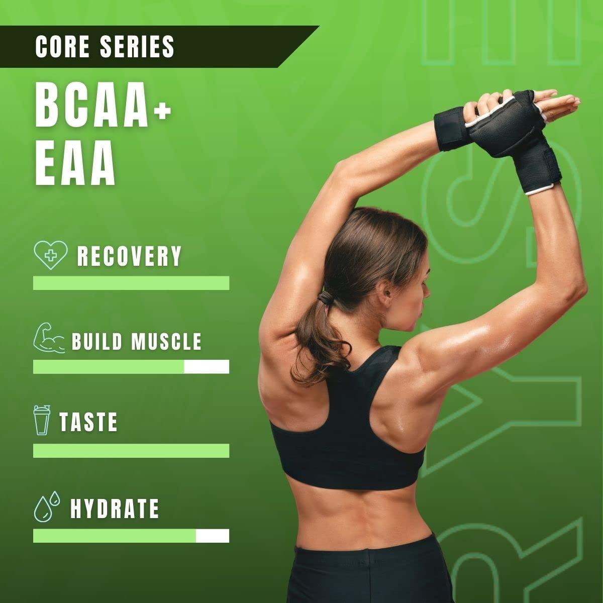 Ryse Core Series BCAA+EAA | Recovery, Hydration, and Muscle Building ...