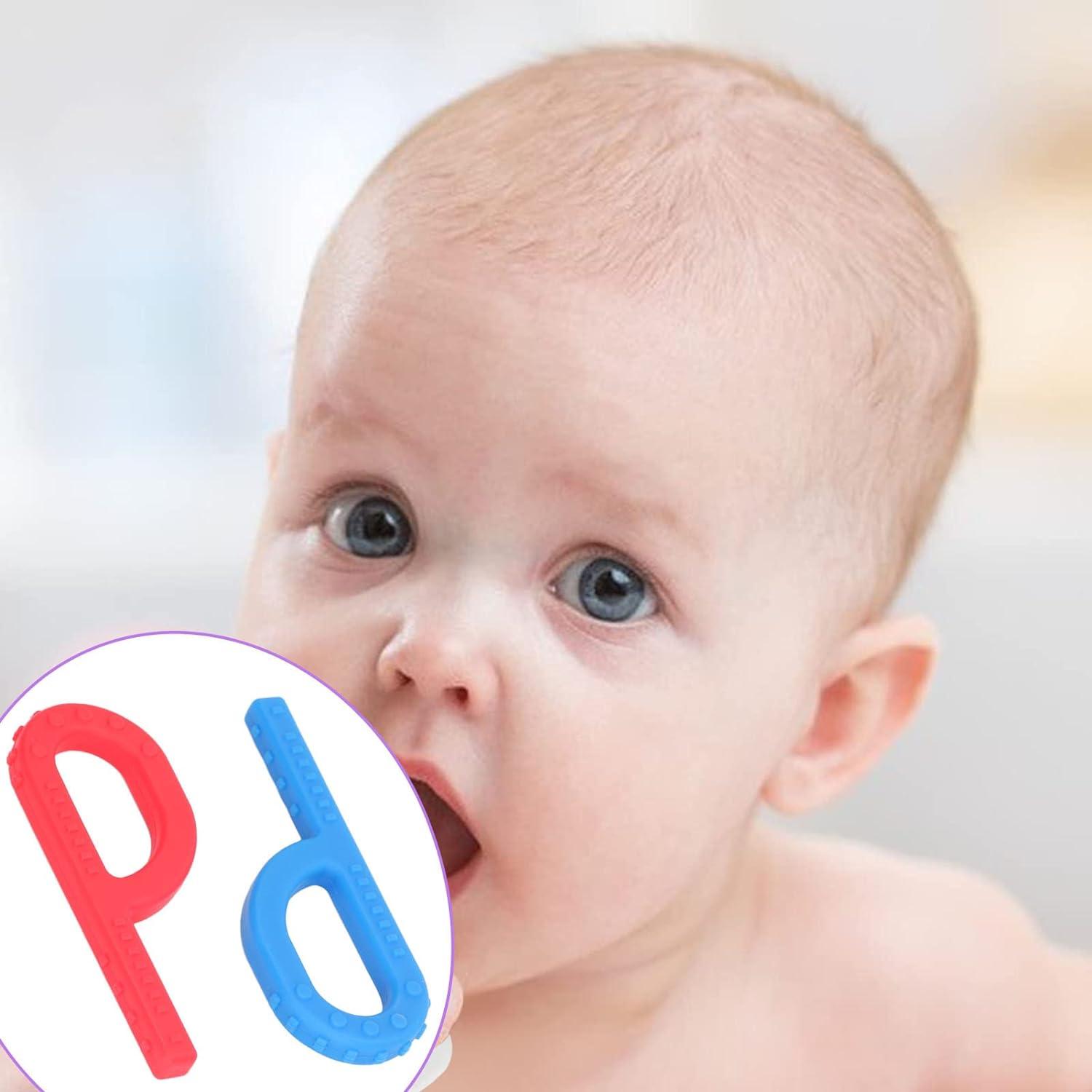 Sensory Chew Tube: Portable Silicone P Shaped Teething Stick for ...