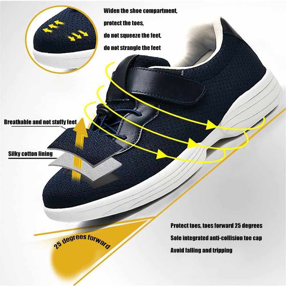 ALASON Women's Wide Width Diabetic Shoes - Lightweight, Adjustable ...