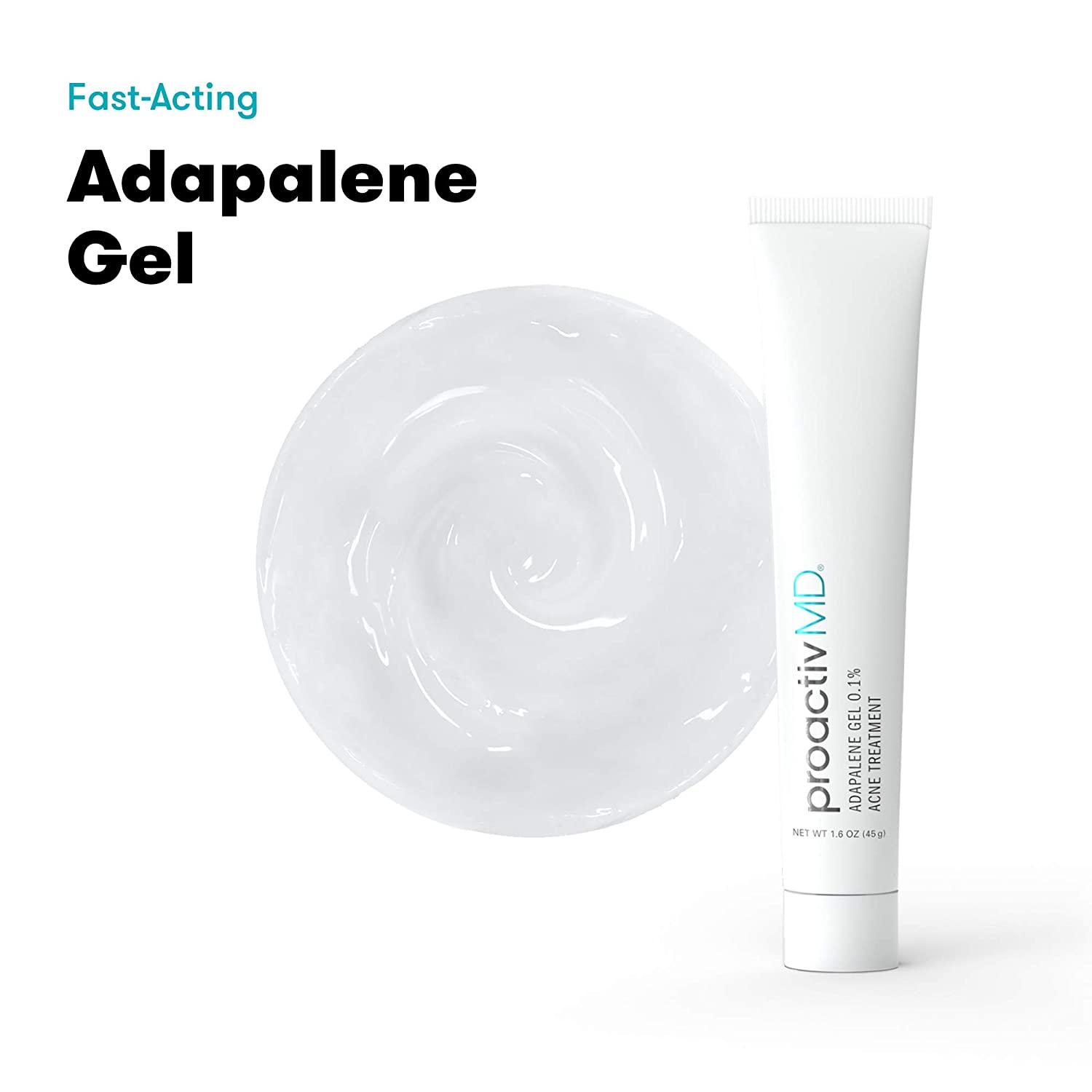 ProactivMD Adapalene Gel Acne Treatment 1.6 Oz - Prescription Strength ...