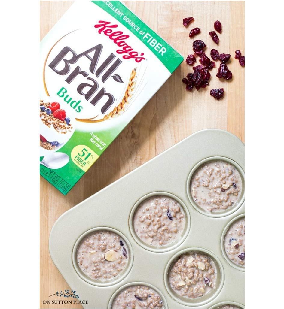 Kellogg's All-Bran Buds Cereal, 22 Ounce Box (Pack of 2) with By The ...