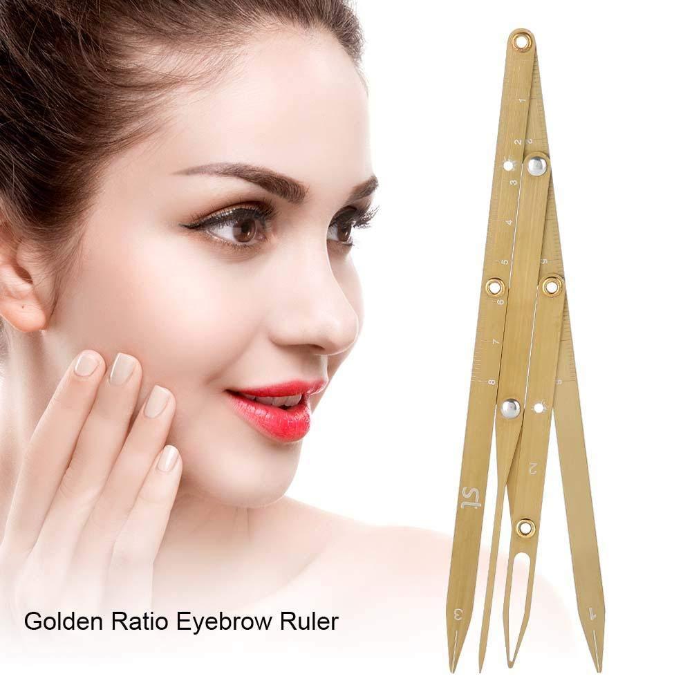 Golden Cut Eyebrows Ruler - Precision Eyebrow Shape Stencil with Golden ...