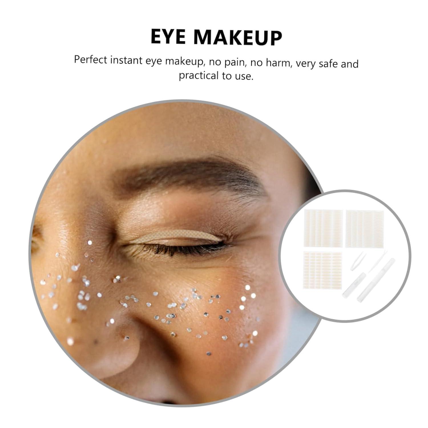 minkissy 1 Set Double Eyelid Sticker Set Girl Double Eyelid Tape Female ...