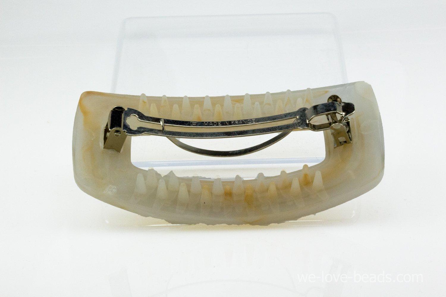 1pc Rectangular Patent Clasp 92x58 Light Beige - Made in Germany ...