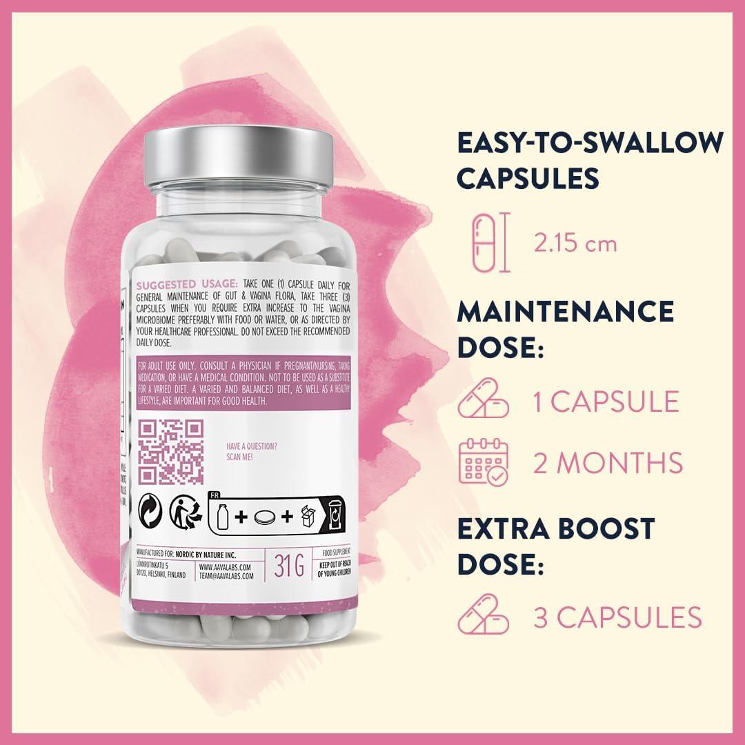 High Strength Women Probiolac - 45 Billion CFU - 4 Bacteria Strains ...