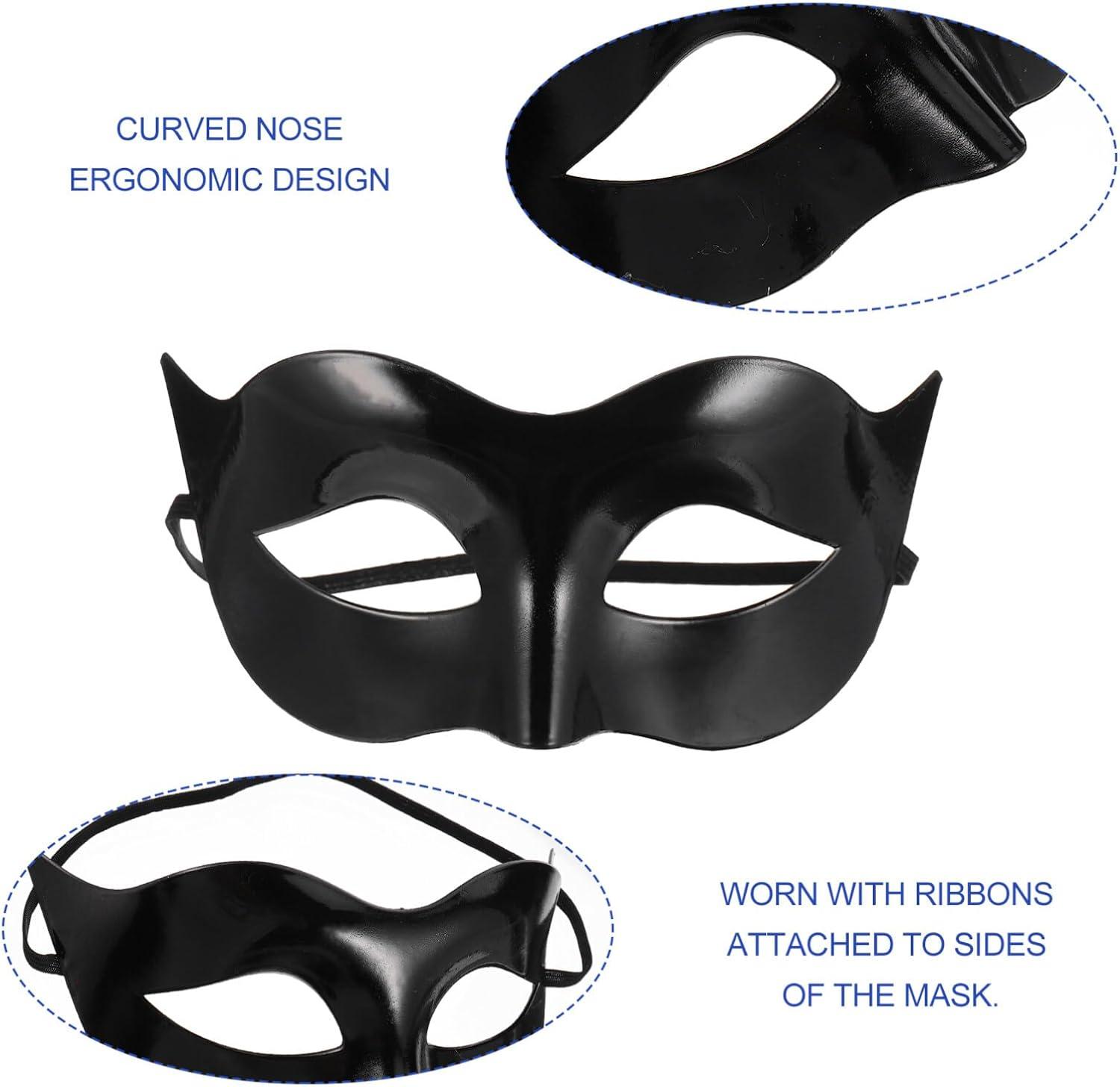 Stobok DIY Masquerade Mask - Blank Eye Masks for Halloween & Cosplay ...