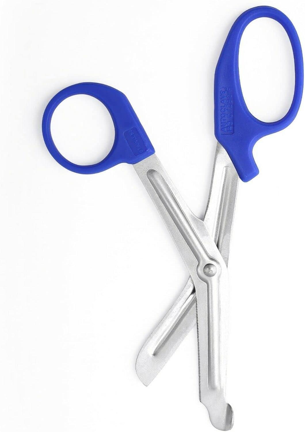 Nursing Scissor First Aid Tuff Cut Scissors Small Trauma Shears CE ...