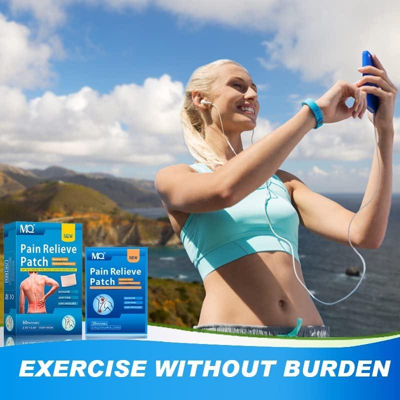 Pain Relief Patch Plaster - 60 Pcs, Long Lasting Effect, Promotes Blood ...